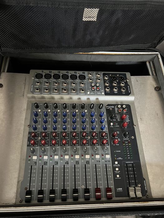 Peavey PV10 USB Mesa de Mistura com bolsa Carvalhal • OLX Portugal