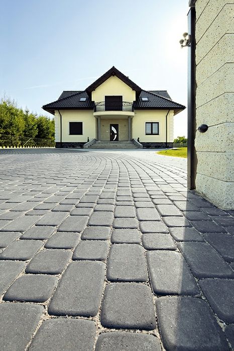 Kostka Starobruk Nostalit betonowa szara grafitowa kostki brukowe bruk Wodzisław Śląski • OLX.pl