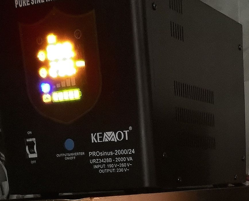 ДБЖ Перетворювач напруги KEMOT PROsinus 2000: 6 500 грн ...