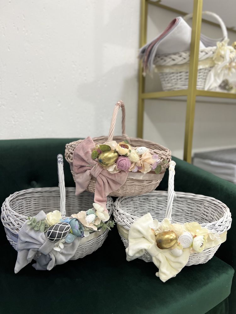 Корзина на Пасху великодній кошик пасхальна корзина: 550 грн. - Живопис ...