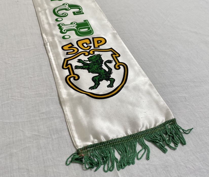 Cachecol antigo Sporting Clube de Portugal SCP Campanhã • OLX.pt