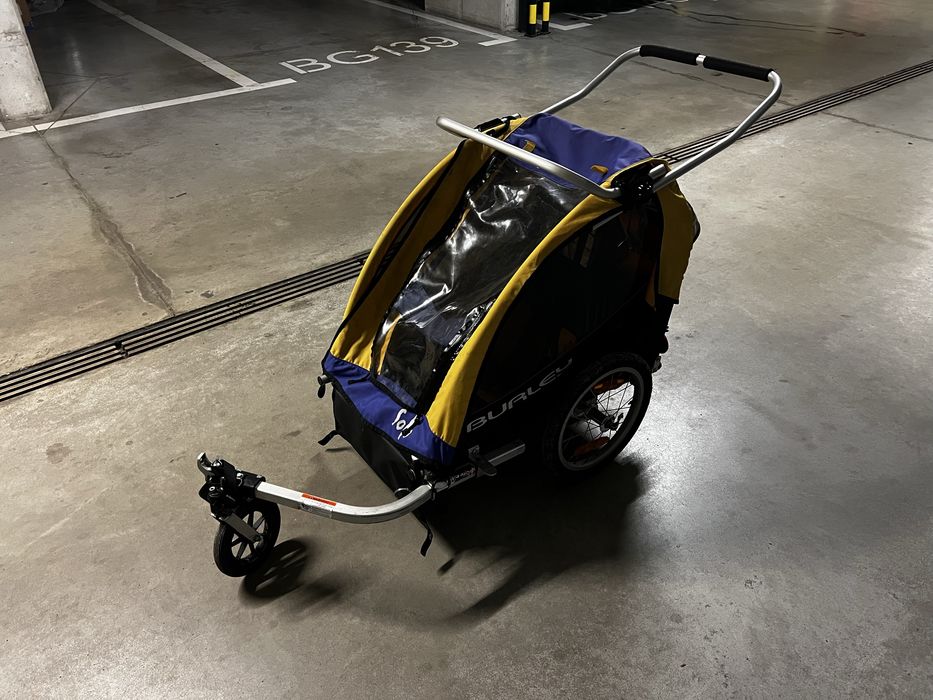 Przyczepka rowerowa Burley Solo / Bee - stan bardzo dobry Warszawa ...