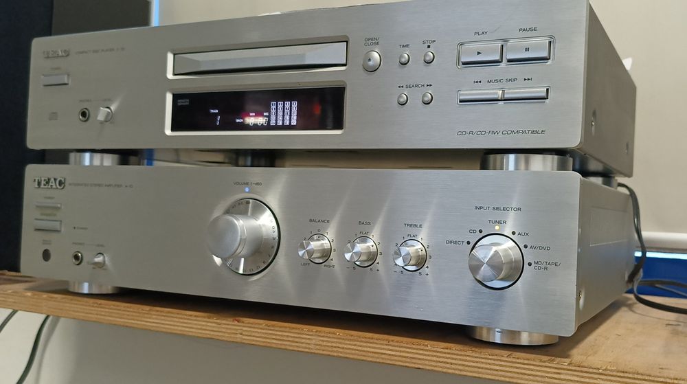 Zestaw Teac A1D i Teac C 1D, Sansui, Marantz, Pioneer OKAZJA Elbląg ...