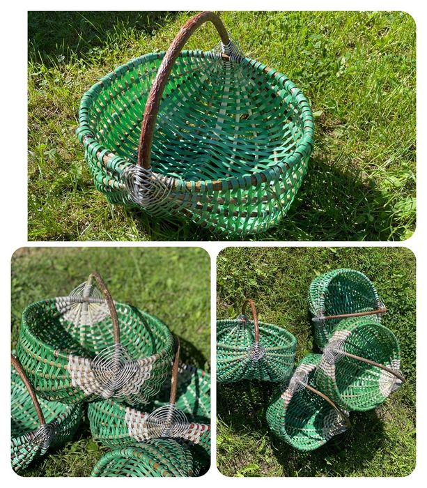 Wiklinowy koszyk na ziemniaki/ owoce/ Kosz na grzyby Hajnówka • OLX.pl