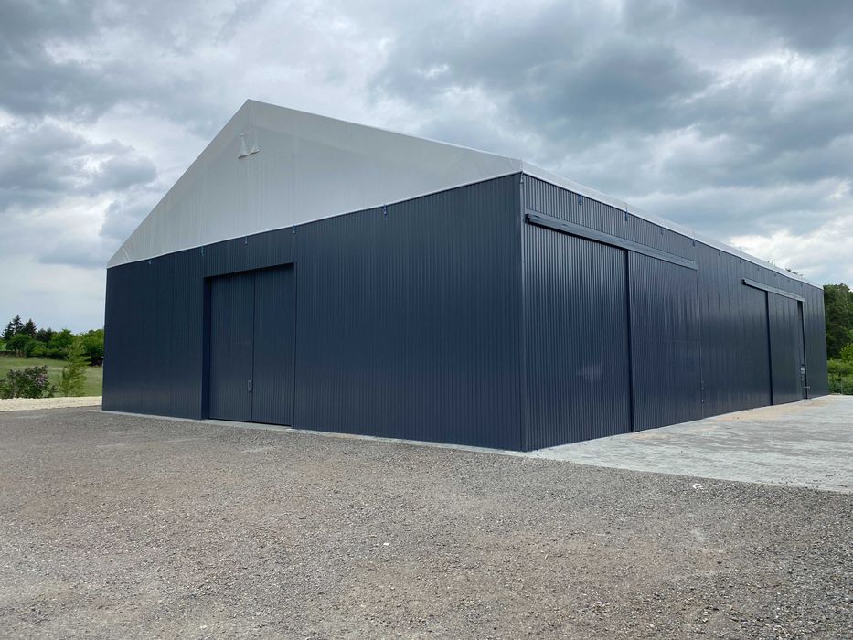 Hala namiotowa magazynowa, produkcyjna, do jazy konnej - Producent ...