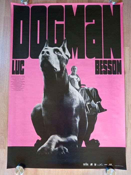Plakat filmowy DOGMAN/Luc Besson/Nr 2/Oryginalny plakat kinowy ...