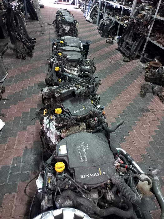 Двигун, мотор Renault K4M, K4J, K7M, K7J, K9K, M9R, F9Q, F4M, R9M, D4F: 500 $ - Двигуни у зборі ...
