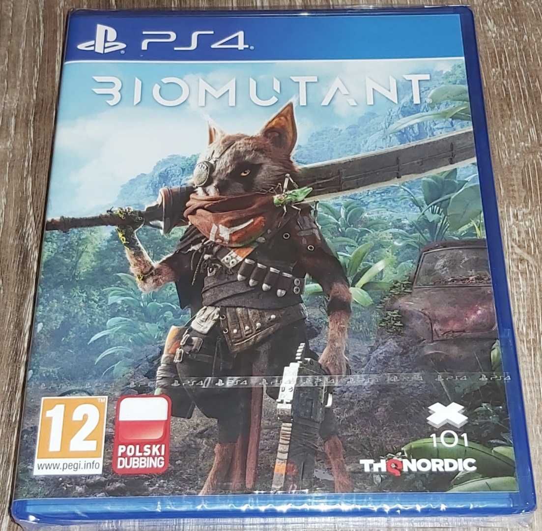 Gra BIOMUTANT PS4 / PS5, nowa, PL dubbing, FOLIA Katowice Śródmieście ... Gra BIOMUTANT PS4 / PS5, nowa, PL dubbing, FOLIA Katowice Śródmieście ...
