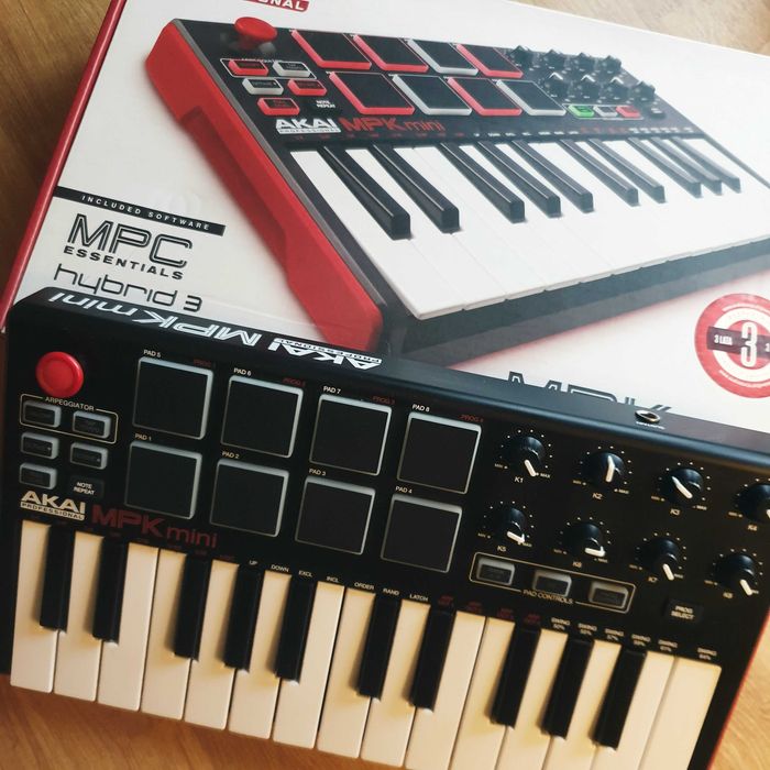 Akai MPK Mini MK2 klawiatura sterująca MKII - arpeggiator ! Mysłowice ...