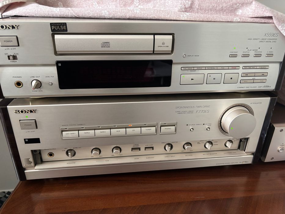 Wzmacniacz Sony TA-F 770 ES Dopiewo • OLX.pl