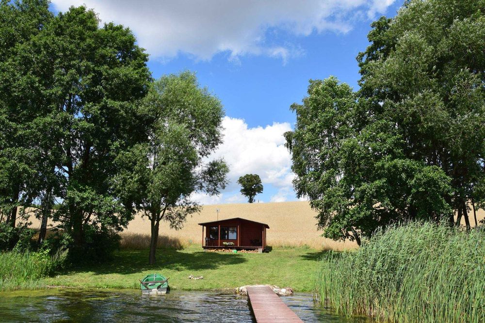 Domki nad samym jeziorem Wielkie Leźno Wielkie Leźno • OLX.pl