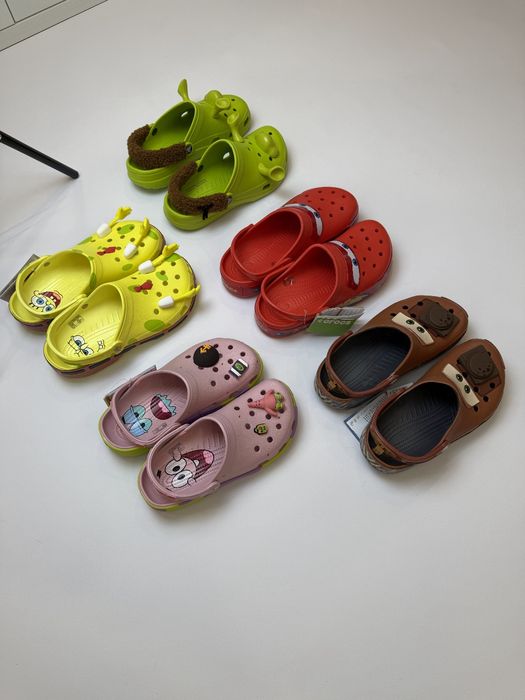 Crocs x McQueen, Mater, Shrek, SpongeBob, Patrick / classic clog крокси ...