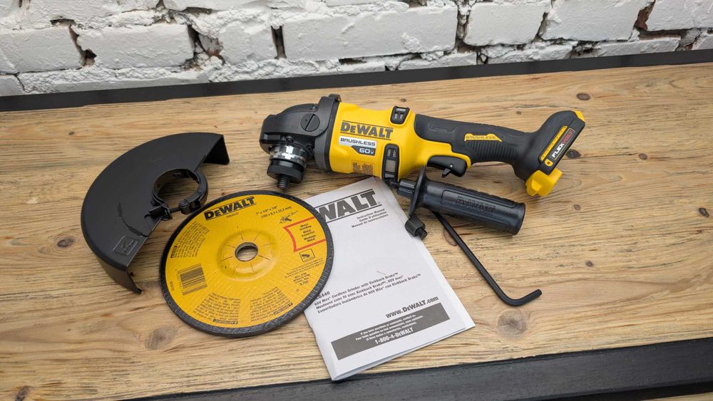 Акумуляторна болгарка DeWalt FLEXVOLT DCG440 60V MADE IN MEXICO: 10 500 ...