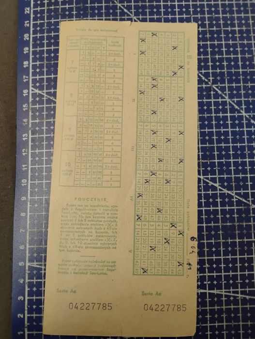 Toto-Lotek kupon PRL oryginał Andrychów • OLX.pl