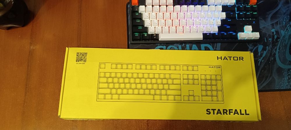 Клавиатура HATOR Starfall Outemu Red: 920 грн. - Периферійні пристрої ...