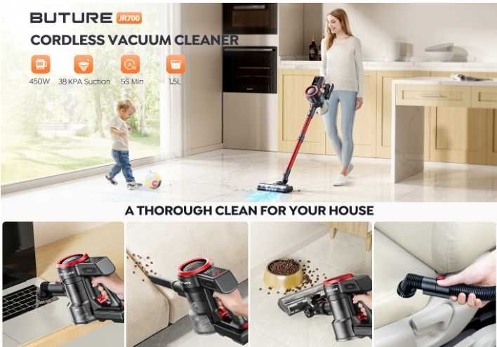 Aspirador sem fio Buture JR700 Rio de Mouro • OLX Portugal