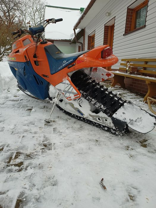 Skuter śnieżny Ad Boivin Snow Hawk 500F Rotax Unikat jedyny w polsce ...
