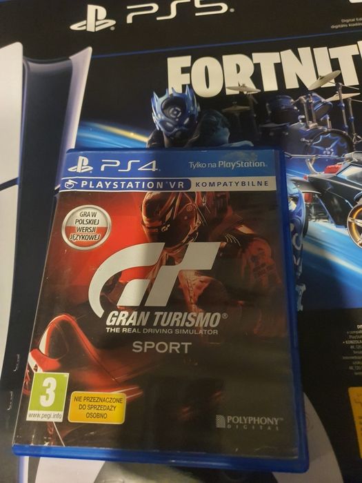 Sprzedam wyścigowa GT Gran Turismo Sport PL Ps4 slim Pro Ps5 OLX! Gdynia Cisowa • OLX.pl