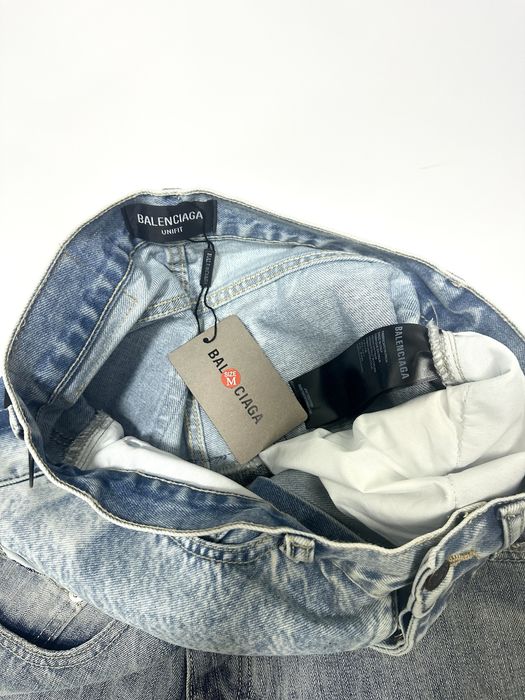 Джинси Balenciaga baggy jeans washed opium archive широкие штаны M-L: 3 ...