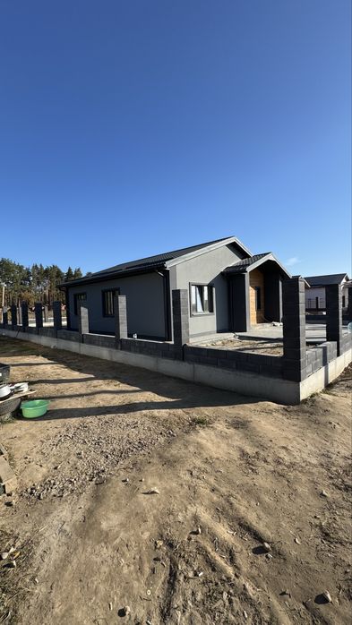 Одноэтажный дом с Газом и чистовой отделкой, Ворзель .: 75 000 ...