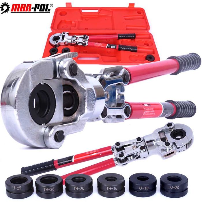 MAR-POL Zaciskarka Do Rur Pex Prasa Hydrauliczna Praska 6t M55911 ...