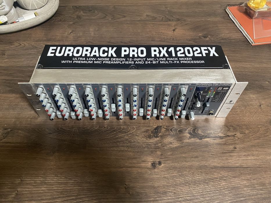 Behringer Eurorack Pro Rx1202Fx Viseu • OLX.pt