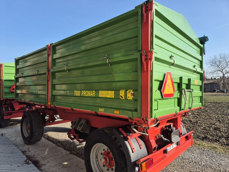 Sprzedam przyczepę Pronar T680 14 ton Bełżyce • OLX.pl
