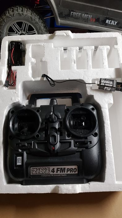 Nowy zestaw RC hitec zebra 35mhz Bydgoszcz • OLX.pl