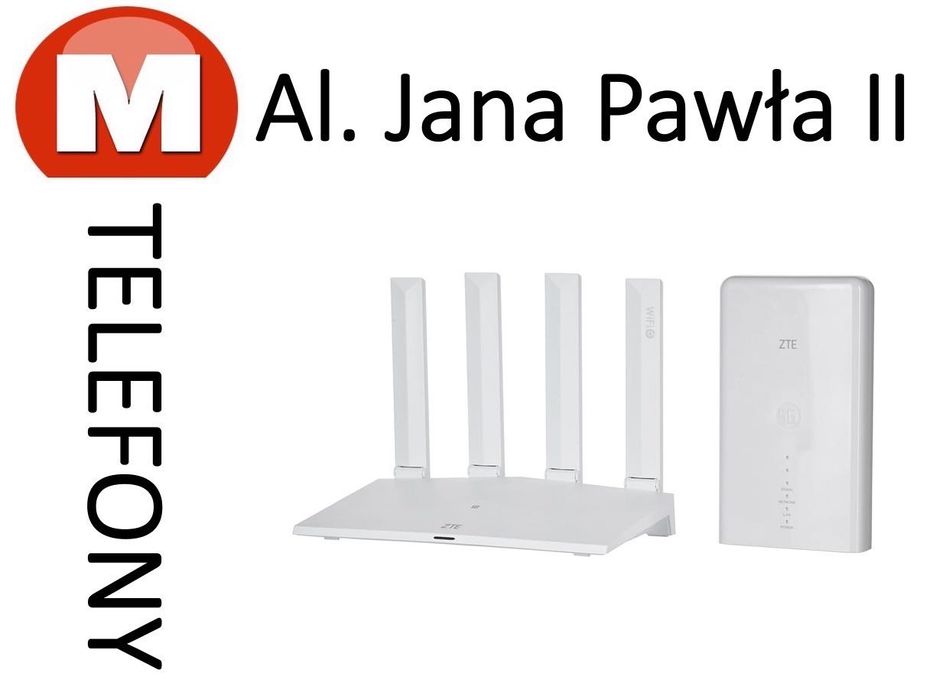 NOWY Zestaw Router ZTE MC889 5G + Wi-Fi 6 T3000 Warszawa Wola • OLX.pl