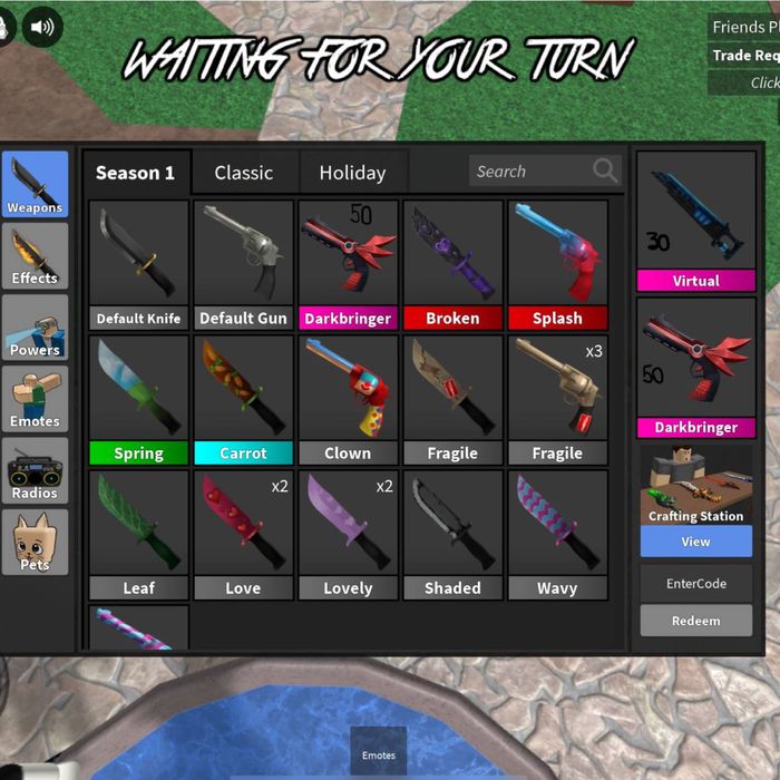 Мм2/Mm2/Роблокс/Godly/Chroma/Годли: 10 грн. - Герої ігор Київ на Olx