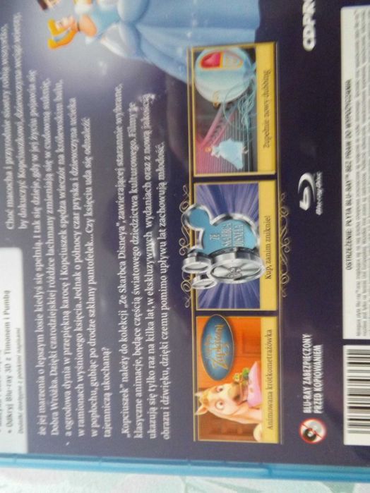 Kopciuszek 3 płyty blu ray trylogia film bajka Tarnowskie Góry • OLX.pl