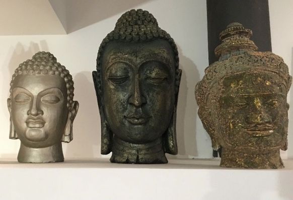 Escultura estatueta - NOVAS Buda Busto Deusa Santo António dos Olivais ...