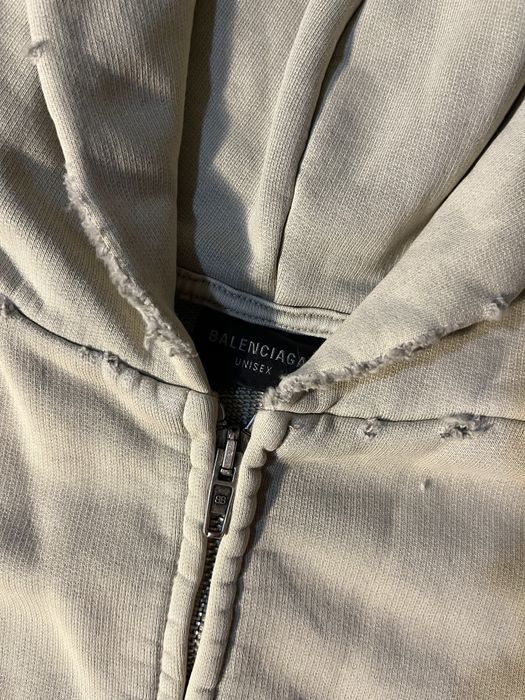 Худи balenciaga баленсиага Con Cremallera Y2k opium vamp style: 4 200 ...