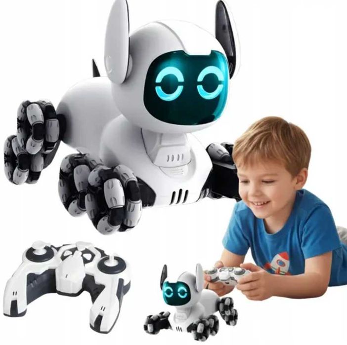 Интерактивная игрушка робот собака Tooby с пультом ДУ: 949 грн ...