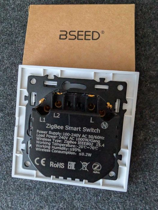 Розумний вимикач освітлення Zigbee: 600 грн. - Електрика Харків на Olx