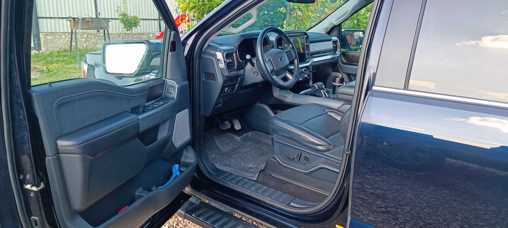 Салон сидіння ford f150 форд ф150 2021 2023 lightning lariat platinum ...