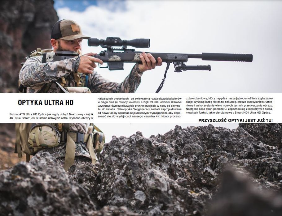 Luneta noktowizyjna ATN X-Sight 5 V2 5-25x Dzień/Noc 4K Łomianki • OLX.pl