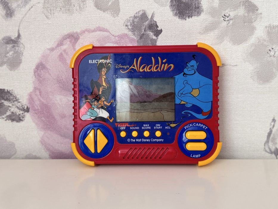 Gra elektroniczna Aladyn Disney, Tiger Electronic, vintage 1990 Kraków ...