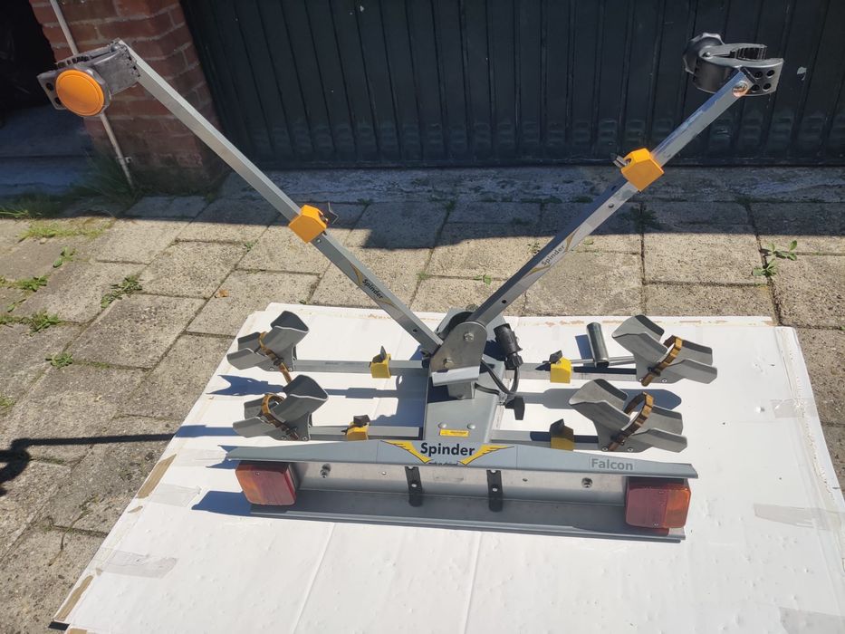 Bagażnik rowerowy Hawk Spinder Falcon uchylny na dwa rowery Piecki • OLX.pl