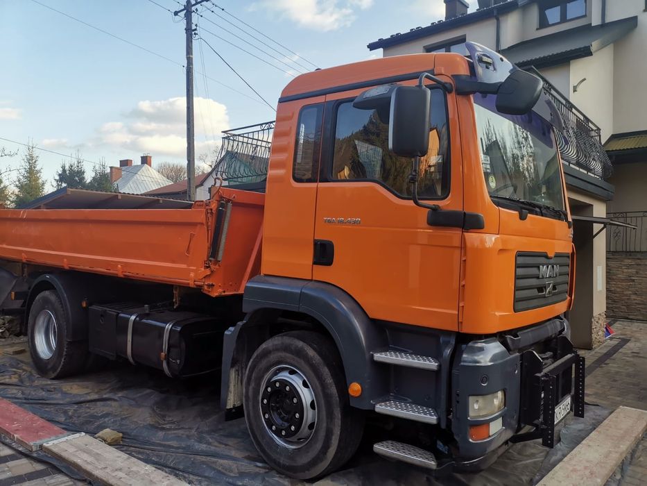 Man tga 18.430 wywrotka Sucha Beskidzka • OLX.pl