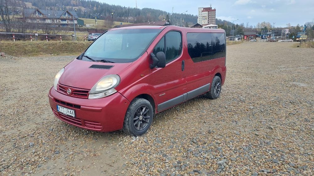 Nissan Primastar Bus 9os, 1.9 DCI, 2006r. Renault Trafic, Opel Vivaro ...