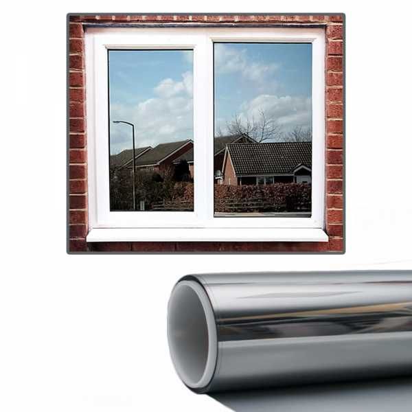 Зеркальная солнцезащитная пленка для окон/балконов/витрин: 199 грн ...