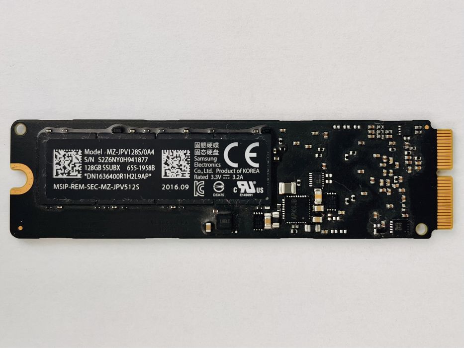 SSD для Apple MacBook 128ГБ: 899 грн. - Запчастини для ноутбуків Кривий ...