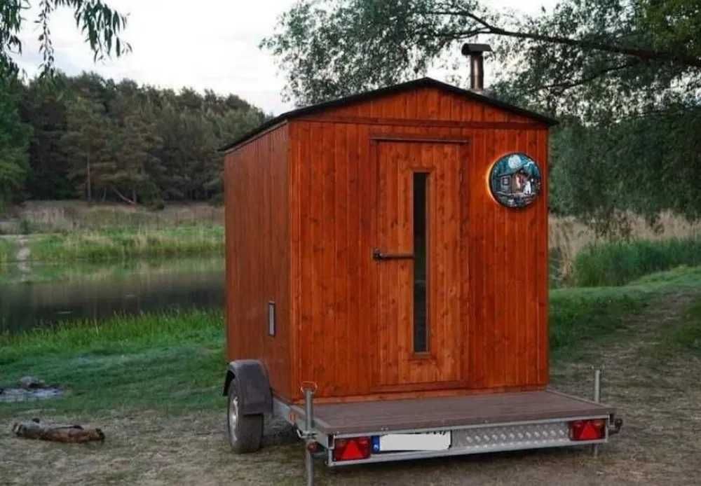 Relaks na kółkach - mobilna sauna/balia/jacuzzi Warszawa Białołęka • OLX.pl
