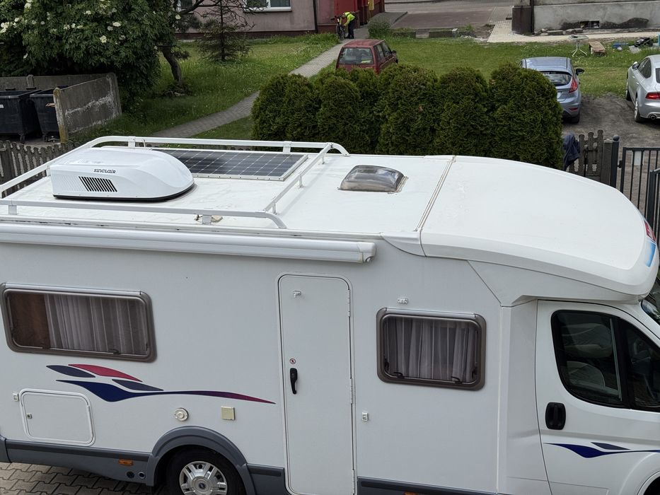Fiat Ducato kamper Challenger klima x2, poduszki zawieszenia, tempomat ...