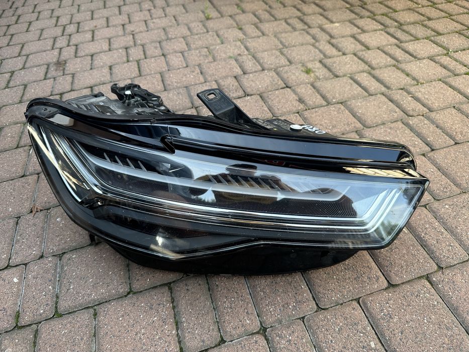 Lampa Prawa Matrix Full LED Czarna Audi RS6 C7 LIFT Ładna! Jarocin • OLX.pl