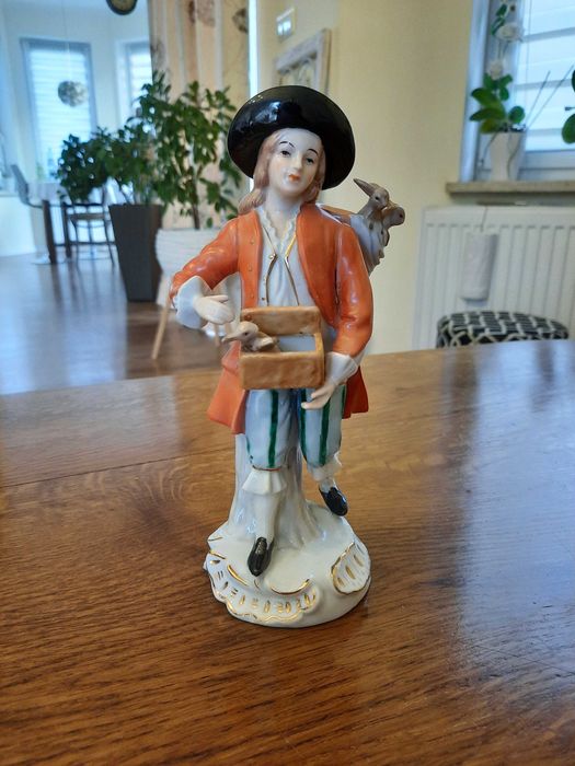 Porcelanowa figurka cdc Handmade rokoko 1720-80 Kraków Bieńczyce • OLX.pl