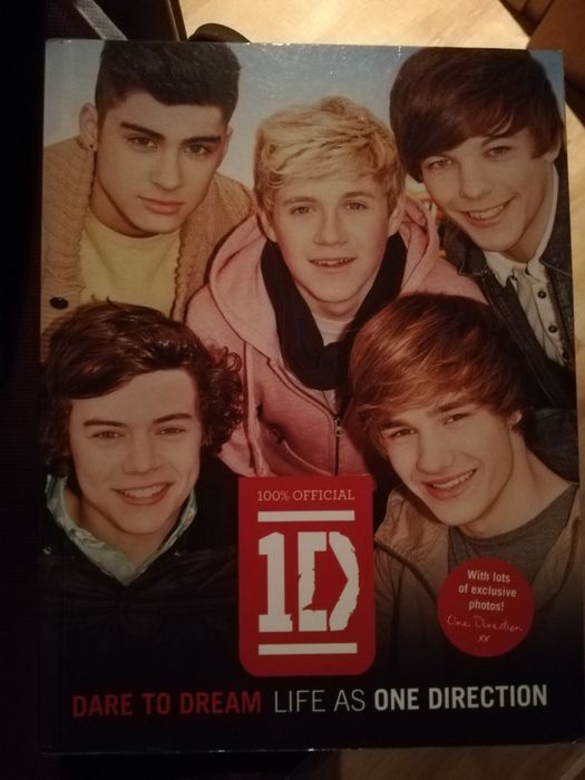 Livro One Direction "Dare to Dream" - Versão Inglesa São Clemente • OLX ...