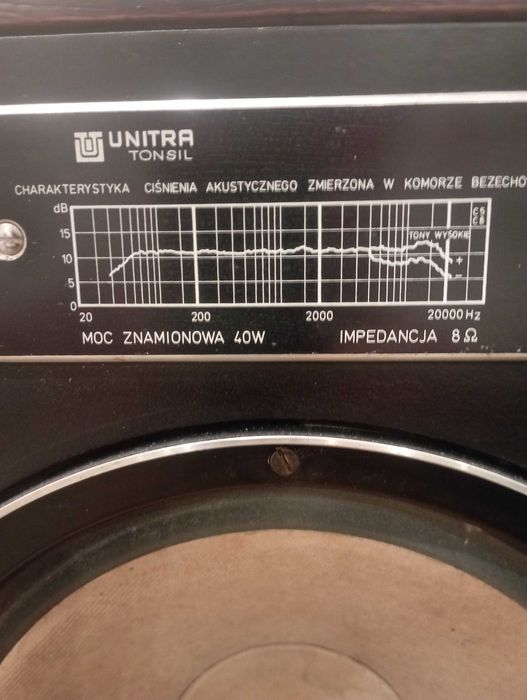 Kolumny UNITRA Tonsil Snopków • OLX.pl