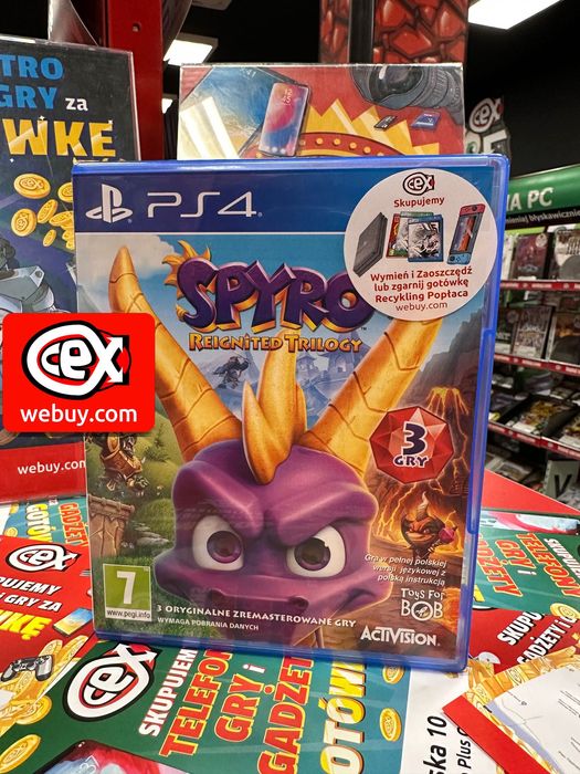 Gra Spyro Reignited Trilogy [PS4] CeX Bydgoszcz Bydgoszcz • OLX.pl